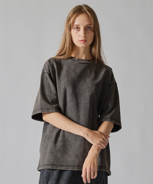 CLEL（クレイル）の「【CLEL】High Vintage Design Basic Short Sleeve T-shirt/ハイヴィンテージデザイン ベーシック半袖Tシャツ（Tシャツ ...