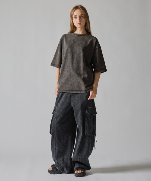 CLEL（クレイル）の「【CLEL】High Vintage Design Basic Short Sleeve T-shirt/ハイヴィンテージデザイン ベーシック半袖Tシャツ（Tシャツ ...