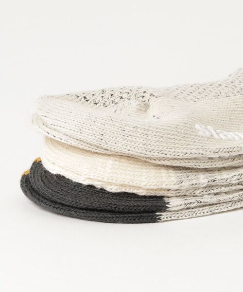 stample（スタンプル）の「ミックスリブ クルーソックス 3P（ソックス/靴下）」 - WEAR