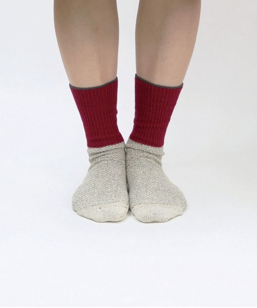 stample（スタンプル）の「ミックスリブ クルーソックス 3P（ソックス/靴下）」 - WEAR
