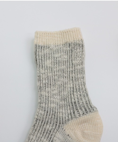stample（スタンプル）の「ミックスリブ クルーソックス 3P（ソックス/靴下）」 - WEAR