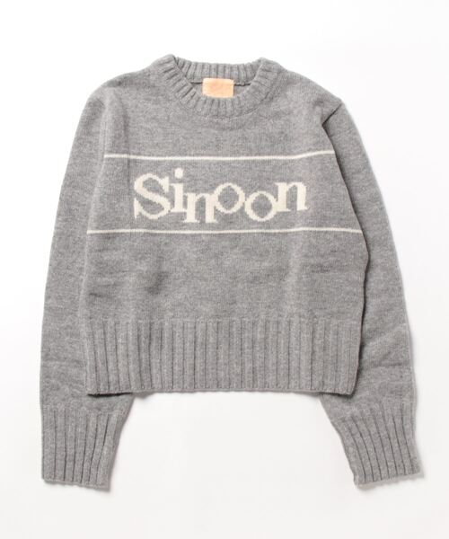 VIS（ビス）の「10/13(金)10時販売開始【sinoon】ロゴニットプルオーバー（ニット/セーター）」 - WEAR