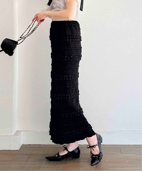 PICCIN（ピッチン）の「【WEB限定】膨れシャーリングバックジップスカート（スカート）」 - WEAR