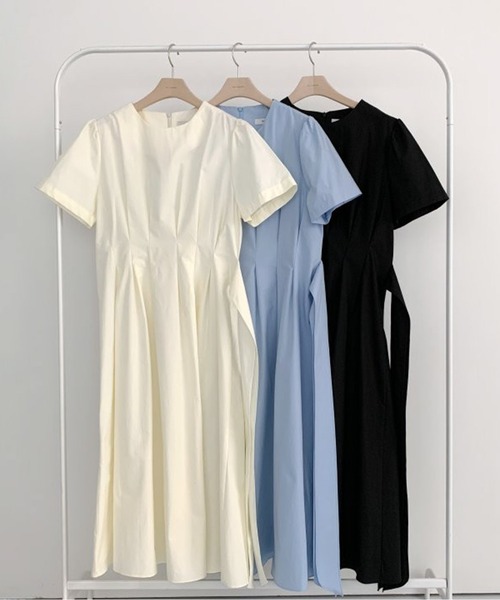 AMAJI（アマジ）の「ウエストマークワンピース（ワンピース）」 - WEAR