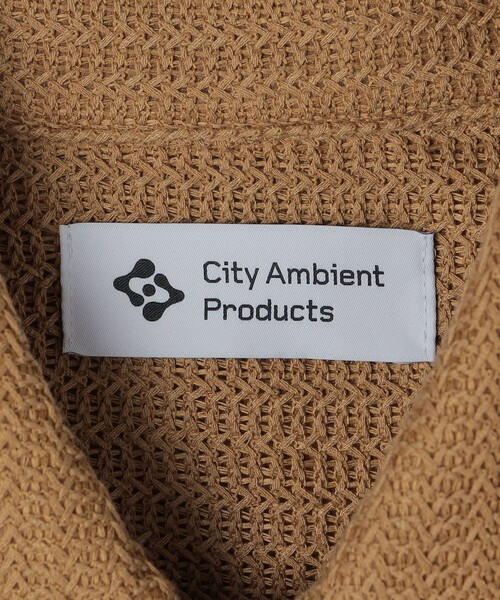 City Ambient Products: レギュラーカラー メッシュ シアー シャツ