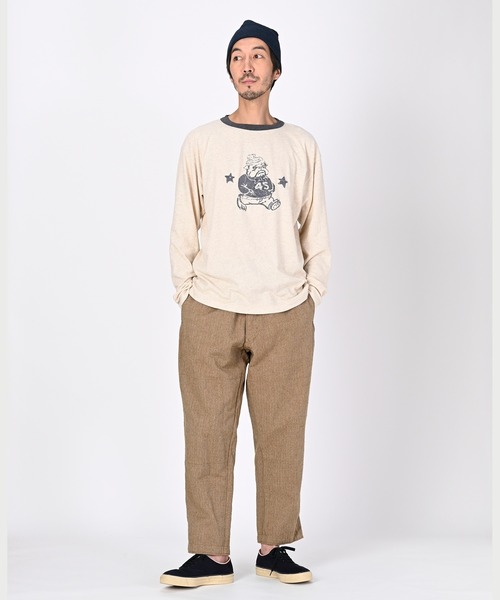 45R（フォーティファイブアール）の「ネル天竺の908ブルTシャツ（Tシャツ/カットソー）」 - WEAR