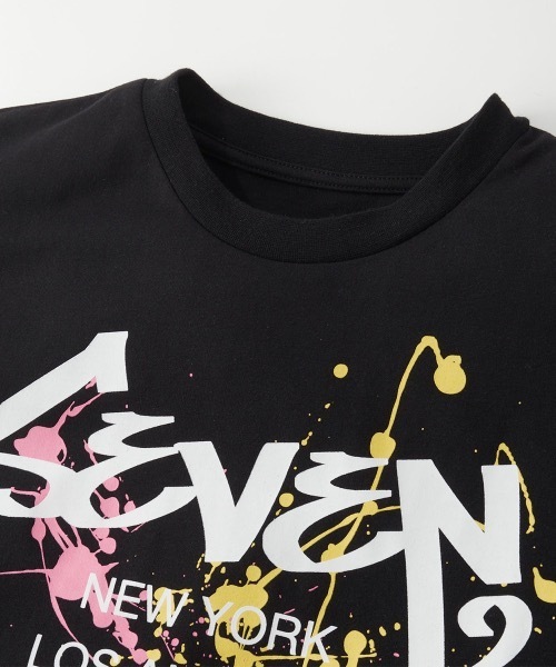 SEVEN2（セブンツー）の「【SEVEN2】キッズ半袖ロゴTシャツ バックプリント（Tシャツ/カットソー）」 - WEAR