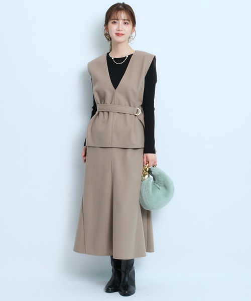 JUSGLITTY（ジャスグリッティー）の「マシュマロジレSETUP（ワンピース）」 - WEAR