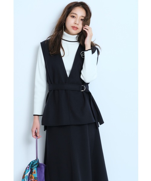 JUSGLITTY（ジャスグリッティー）の「マシュマロジレSETUP（ワンピース）」 - WEAR