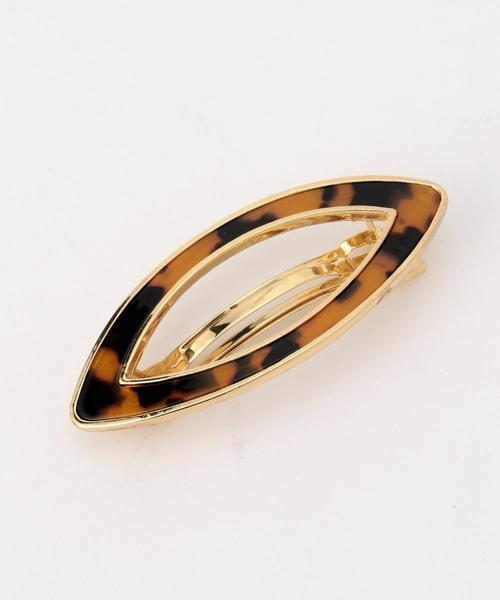 any SiS（エニィスィス）の「べっ甲モチーフ バレッタ（バレッタ/ヘアクリップ）」 - WEAR