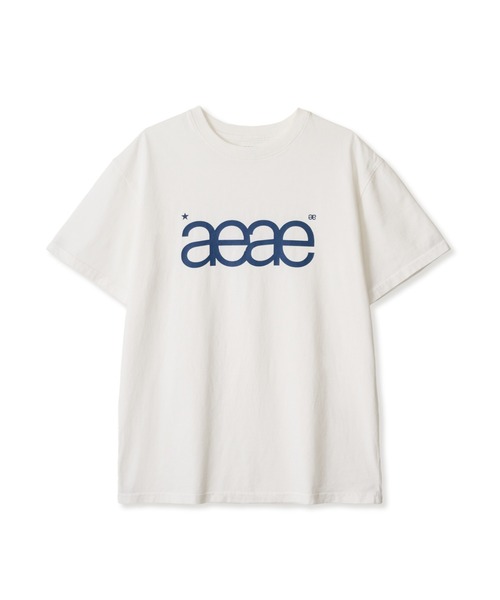 aeae（エーイーエーイー）の「AEAE LOGO T-SHIRTS（Tシャツ/カットソー）」 - WEAR