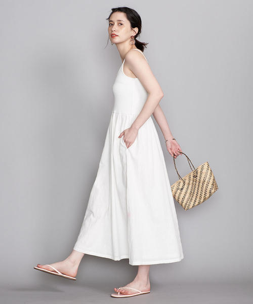 Lepidos（レピドス）の「＜Lepidos＞ガーゼキャミワンピース （ワンピース）」 - WEAR