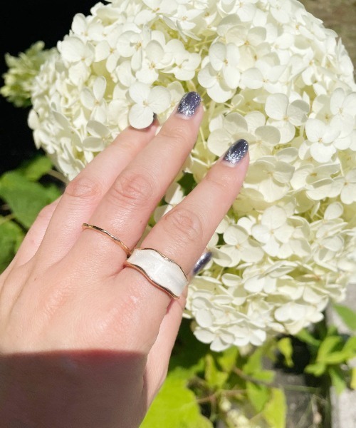 PairPair（ペアペア）の「ホワイトメタルリングset（Tシャツ/カットソー）」 - WEAR