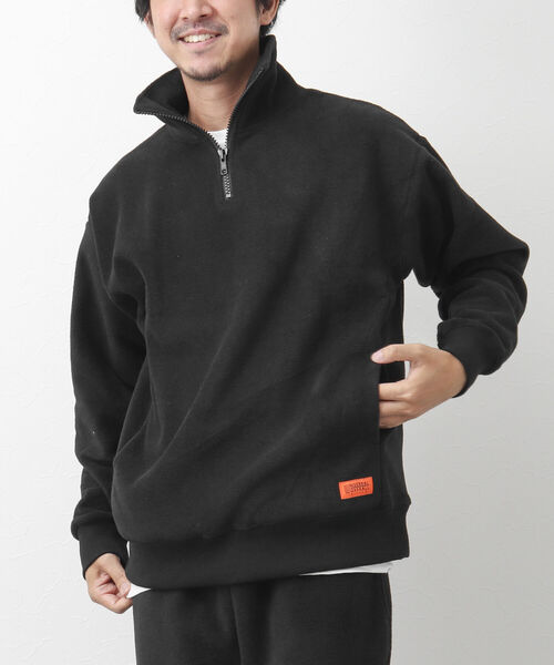 UNIVERSAL OVERALL（ユニバーサルオーバーオール）の「【WEB限定】【UNIVERSAL OVERALL/ユニバーサルオーバーオール】フリースハーフジップ プルオーバー ...
