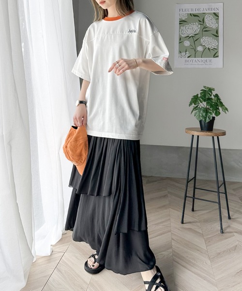 Java（ジャバ）の「《JaVa ジャバコラボ》大人のアメカジスタイル。ナンバーリングリンガーフットボールT（Tシャツ/カットソー）」 - WEAR