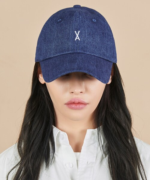 【VARZAR/バザール】Logo over fit chino ball cap（キャップ）｜VARZAR（バザール）のファッション通販 ...