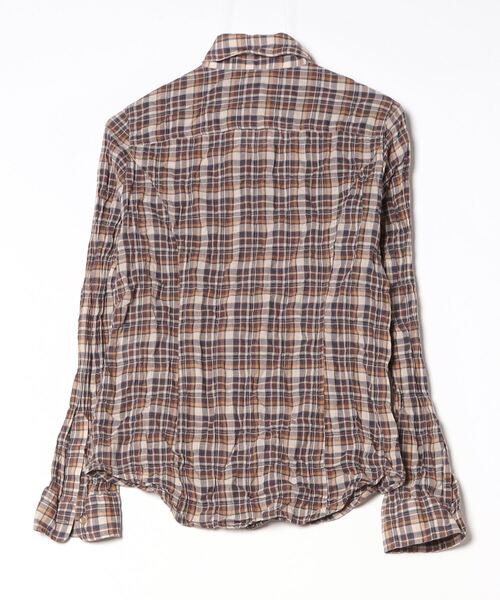 【セール/ブランド古着】チェック柄長袖シャツ（シャツ/ブラウス）｜L'Appartement（アパルトモン）のファッション通販 - ZOZOUSED