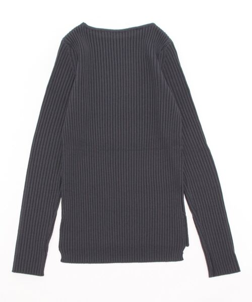 ADAM ET ROPE'（アダムエロペ）の「【BATONER】women SOLID WOOL RIB BOAT NECK（ニット/セーター）」 - WEAR