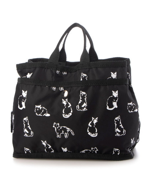 【セール】カシュカシュ cachecache / キャットプリントバッグインバッグ（ハンドバッグ）｜cache cache（カシュ カシュ）のファッション通販 - ZOZOTOWN