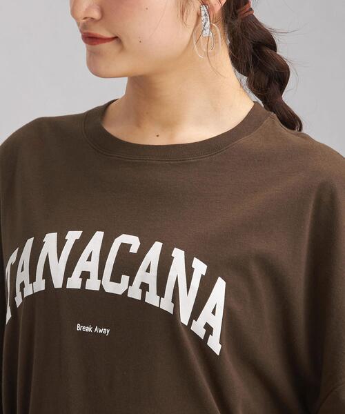 green label relaxing（グリーンレーベルリラクシング）の「[ Tanacana (タナカーナ) ] SC ロゴ プリント ショートスリーブ Tシャツ（Tシャツ/カットソー ...