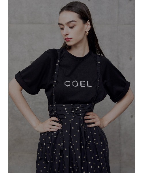 COEL（コエル）の「パールロゴTシャツ（Tシャツ/カットソー）」 - WEAR