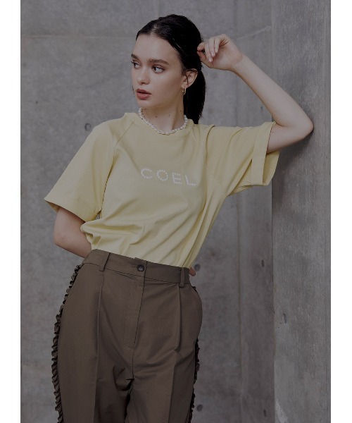 COEL（コエル）の「パールロゴTシャツ（Tシャツ/カットソー）」 - WEAR