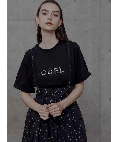 COEL（コエル）の「パールロゴTシャツ（Tシャツ/カットソー）」 - WEAR