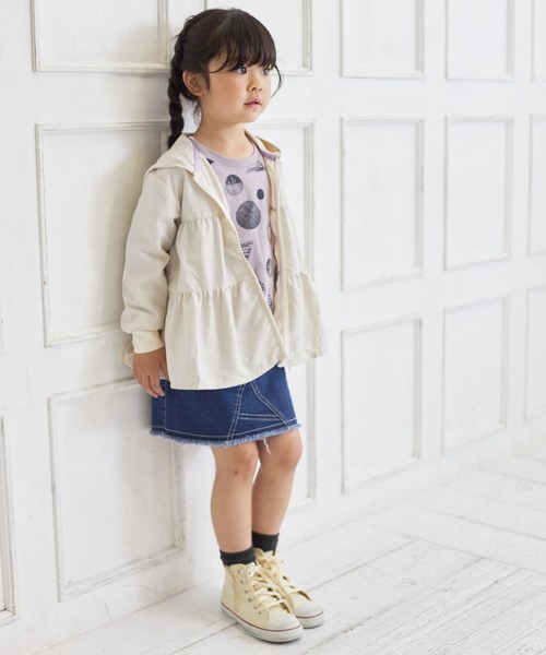 MAKE YOUR DAY（メイクユアデイ）の「リメイク風ベーシックスカート 90～140cm（スカート）」 - WEAR