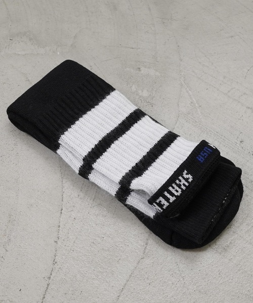 Skater Socks / スケーターソックス 19 Inch Mid Calf Striped Tube Socks チューブソックス ...