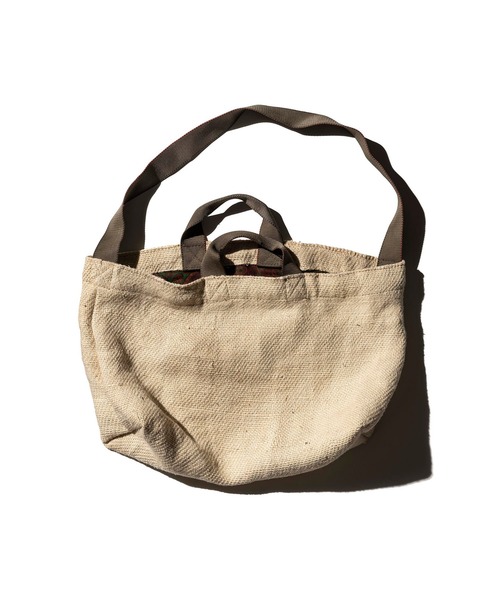 PUEBCO（プエブコ）の「JUTE GRAIN SHOULDER BAG（ショルダーバッグ）」 - WEAR