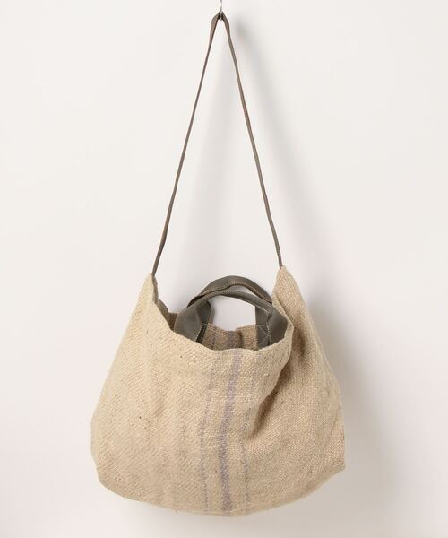 PUEBCO（プエブコ）の「JUTE GRAIN SHOULDER BAG（ショルダーバッグ）」 - WEAR