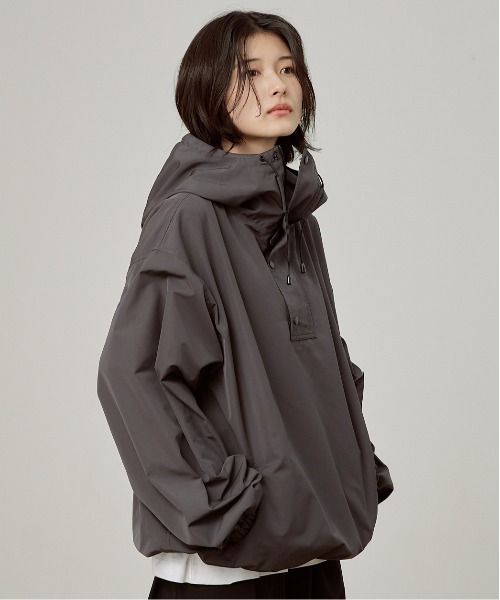 YOEL（ヨエル）の「YOEL - Big Hood Anorak Jacket / ビックフードアノラックジャケット（パーカー）」 - WEAR