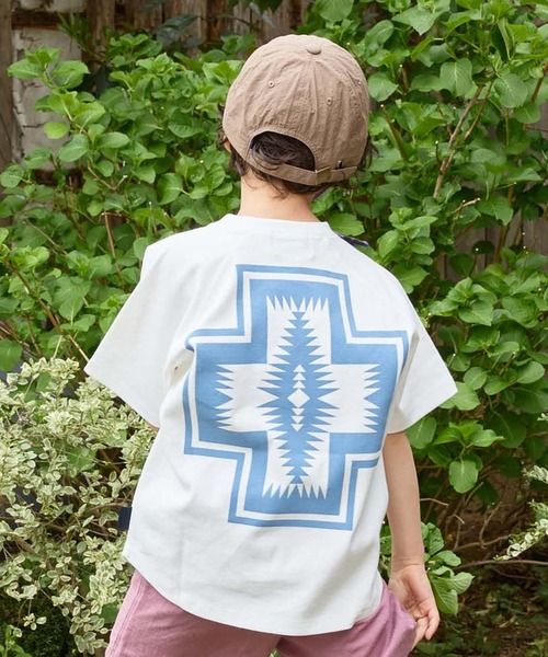 PENDLETON（ペンドルトン）の「【PENDLETON(ペンドルトン)】別注ラグランTシャツ(KIDS)（Tシャツ/カットソー）」 - WEAR