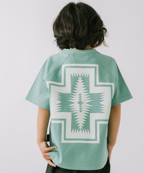 PENDLETON（ペンドルトン）の「【PENDLETON(ペンドルトン)】別注ラグランTシャツ(KIDS)（Tシャツ/カットソー）」 - WEAR
