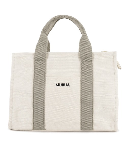 MURUA（ムルーア）の「MURUA(ムルーア)2WAYキャンバストートバッグ ショルダーバッグ MR-B1241（トートバッグ）」 - WEAR