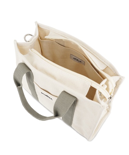 MURUA（ムルーア）の「MURUA(ムルーア)2WAYキャンバストートバッグ ショルダーバッグ MR-B1241（トートバッグ）」 - WEAR