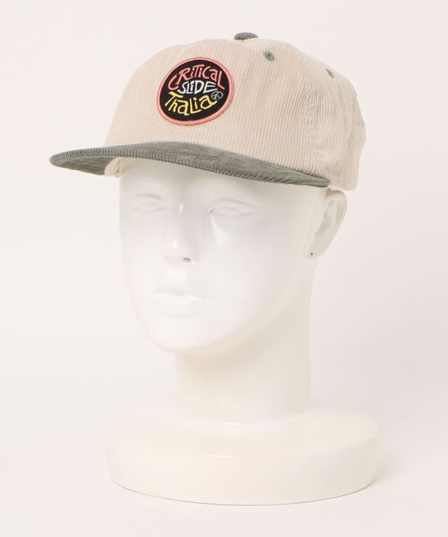 CAP/Critical Slide(クリティカルスライド)TCSSワンポイントブランドロゴコーデュロイキャップ（キャップ）｜TCSS ...