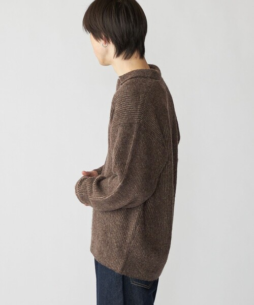 セール】City Ambient Products: AZE スキッパー ポロシャツ（ニット