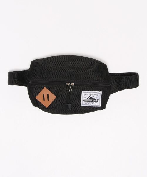 OFFICIAL TEAM（オフィシャルチーム）の「MESH BODY BAG（ボディバッグ/ウエストポーチ）」 - WEAR