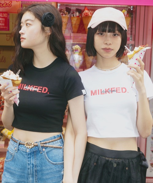 AQO STUDIO SPACE（アコスタジオスペース）の「MILKFED.xAQO STUDIOS FITTED TEE（Tシャツ/カットソー）」 - WEAR