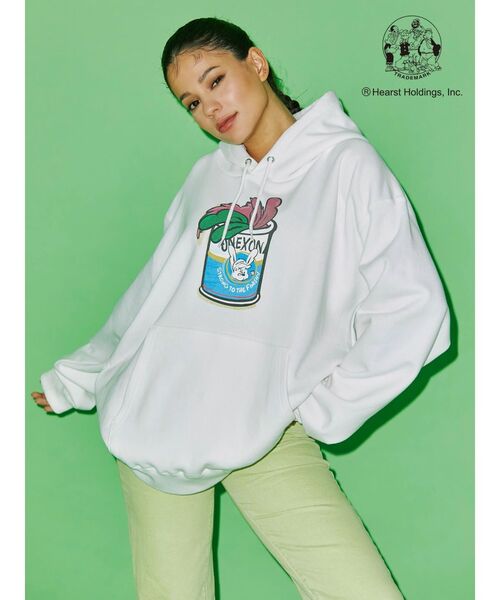 ONEXONE（ワンフォーワン）の「ONEXONE x POPEYE(TM) パーカー 【コラボ】（パーカー）」 - WEAR