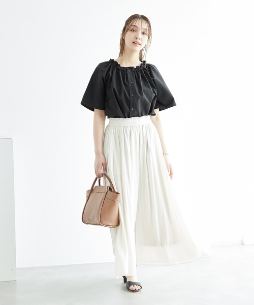 ROPE' PICNIC（ロペピクニック）の「サッカーオフショルブラウス/2WAY（シャツ/ブラウス）」 - WEAR