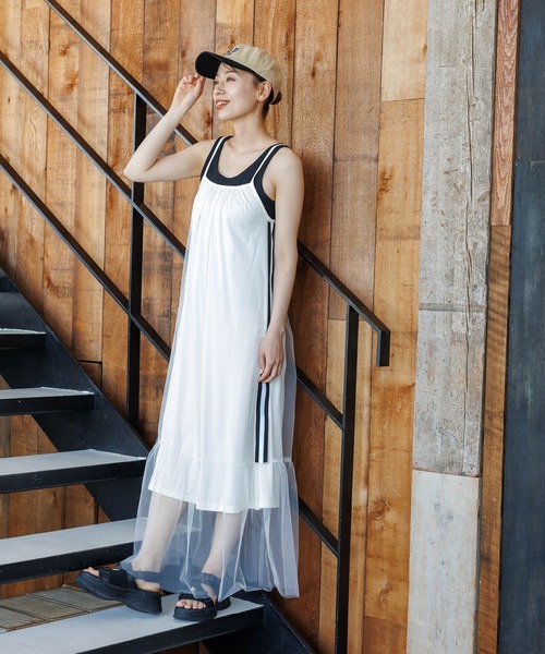 LAKOLE（ラコレ）の「サイドラインチュールワンピース / 129235（ワンピース）」 - WEAR
