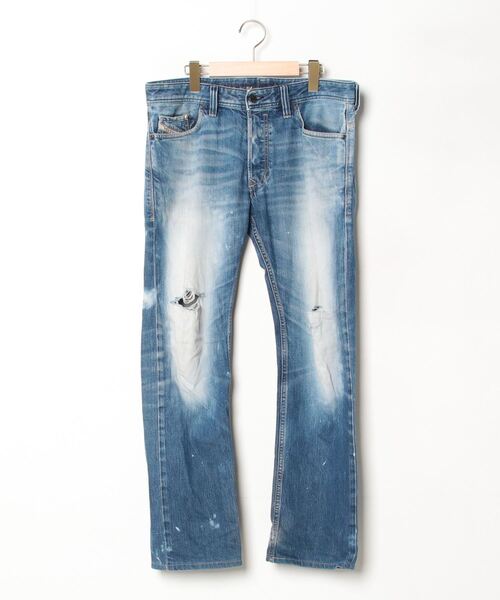 【ブランド古着】ダメージ加工デニムパンツ（デニムパンツ）｜DIESEL（ディーゼル）のファッション通販 - ZOZOUSED