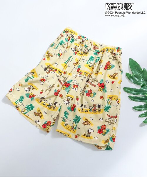【セール】【セットアップ・お揃い可能】PEANUTS ALOHA SHORTS（オトナ）（その他パンツ）｜PEANUTS（ピーナッツ）の ...