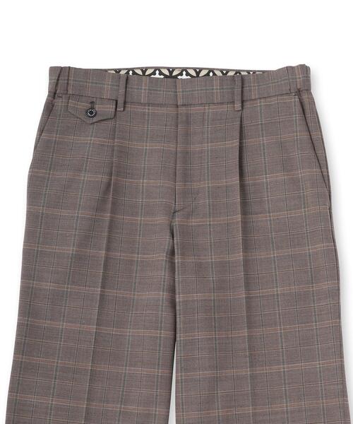 セール】【セットアップ可】2WAYストレッチ チェック SET UP ワイド