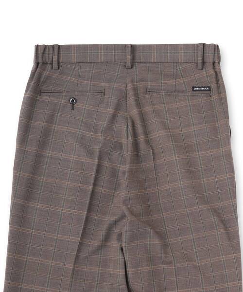 セール】【セットアップ可】2WAYストレッチ チェック SET UP ワイド