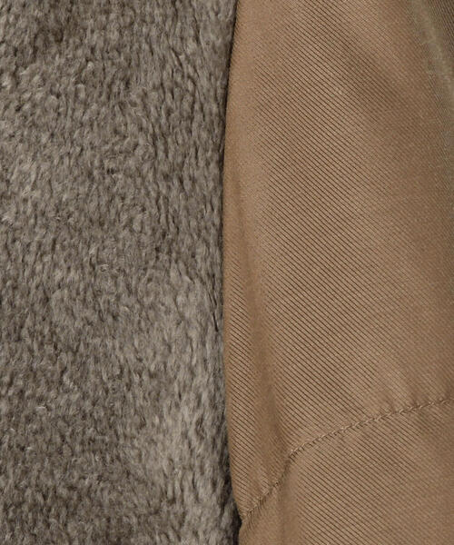 MACPHEE（マカフィー）の「ポリエステルコットンプードル ノーカラーコート（ノーカラーコート）」 - WEAR