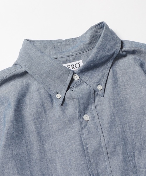 SERO（セロ）の「SERO/セロ B.D WIDE SHIRT CHAMBRAY シャンブレーシャツ オーバーサイズ（シャツ/ブラウス ...