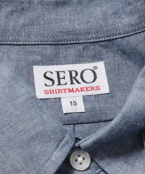 SERO（セロ）の「SERO/セロ B.D WIDE SHIRT CHAMBRAY シャツ（シャツ/ブラウス）」 - WEAR